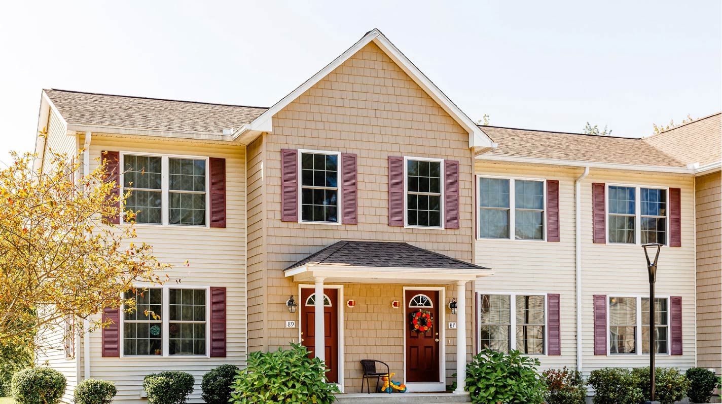 Evergreen Way townhome community in Manchester, NH